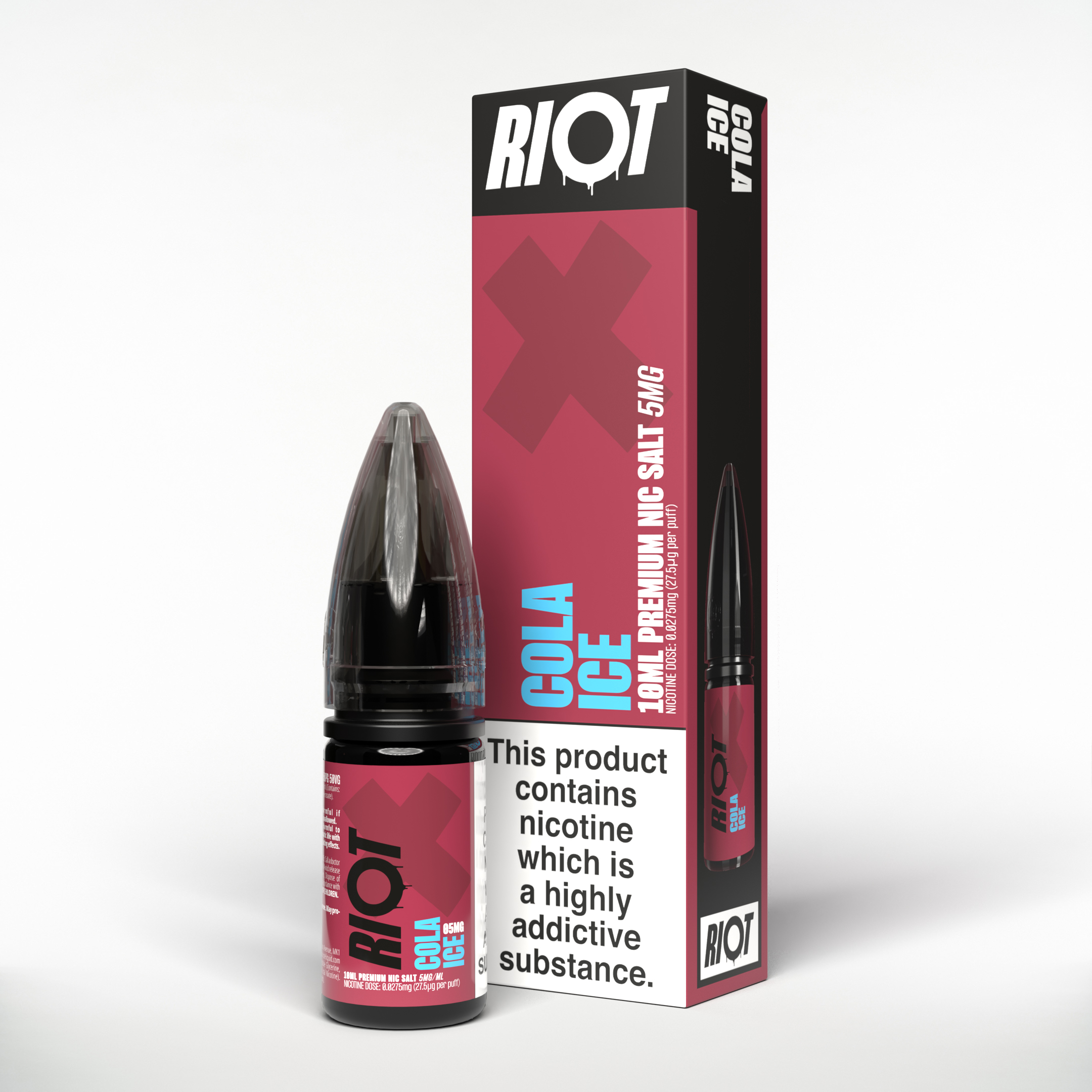 Riot Cola Ice 10ml Salts - Vapertrails